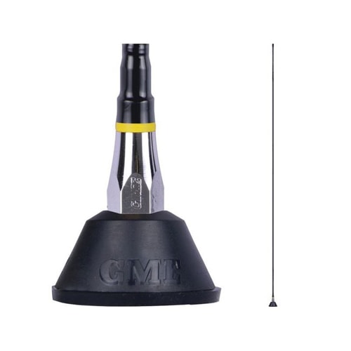 GME Antenna Fibreglass 1500mm AM FM with Base Lead & Plug - SAAE